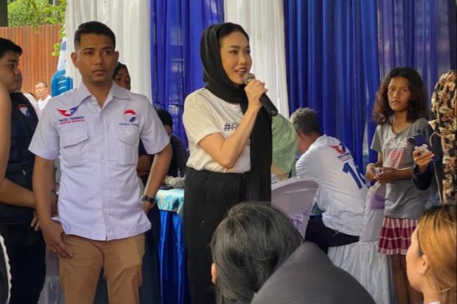 Caleg DPR RI Lisa Mariana: Partai Perindo Berjuang untuk Rakyat Kecil ...